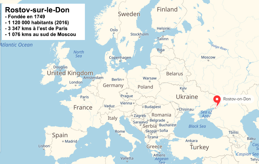 Rostov-on-Don, the capital city of Southern Russia